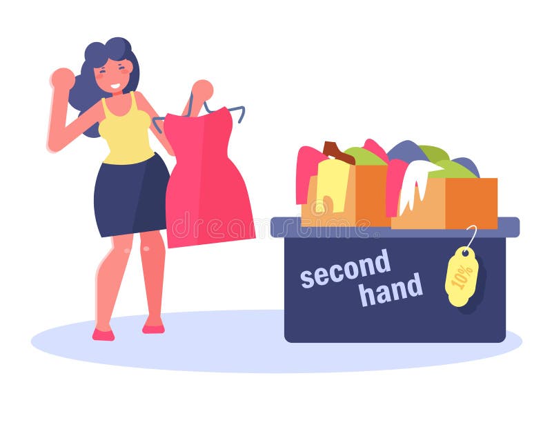 Second Hand Vector. Cartoon. Isolated Art on White Background. Flat ...