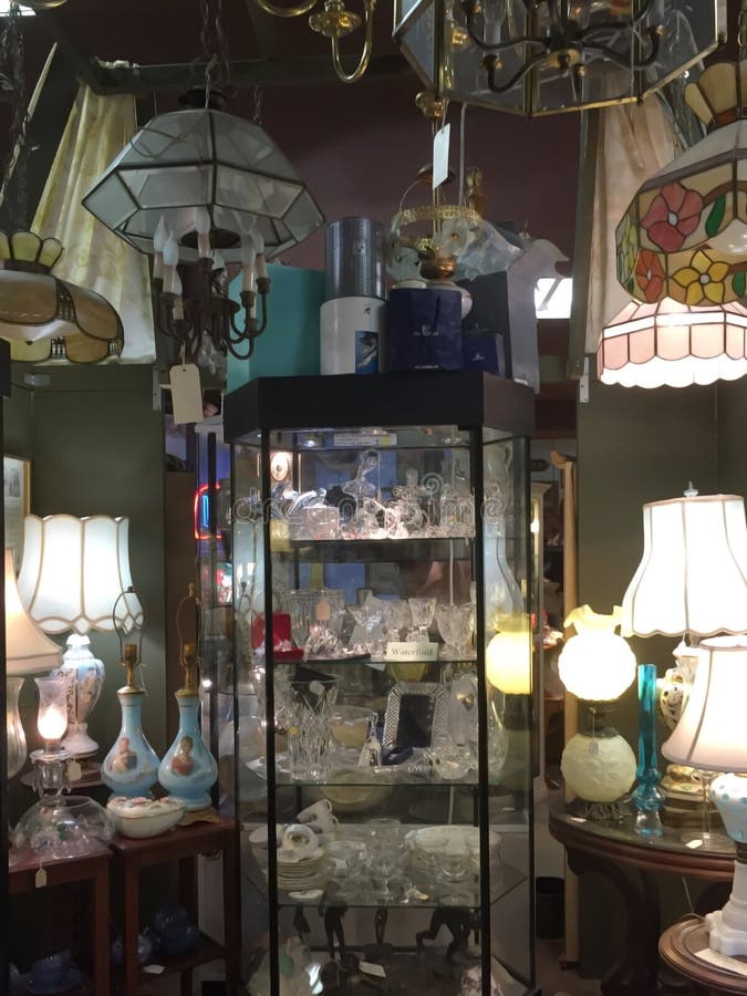 Old style lighting selling editorial image. Image of arranged - 64642175