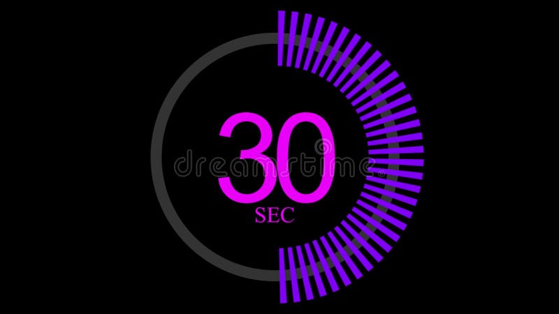 Shiny Round Time Code Number Left Stock Footage - Video of number ...