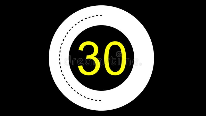 Shiny Round Time Code Number Left Stock Footage - Video of timer, lgbt ...
