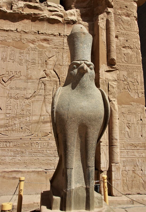 Second Pylon of the Luxor Temple, Egypt Stock Image - Image of ...