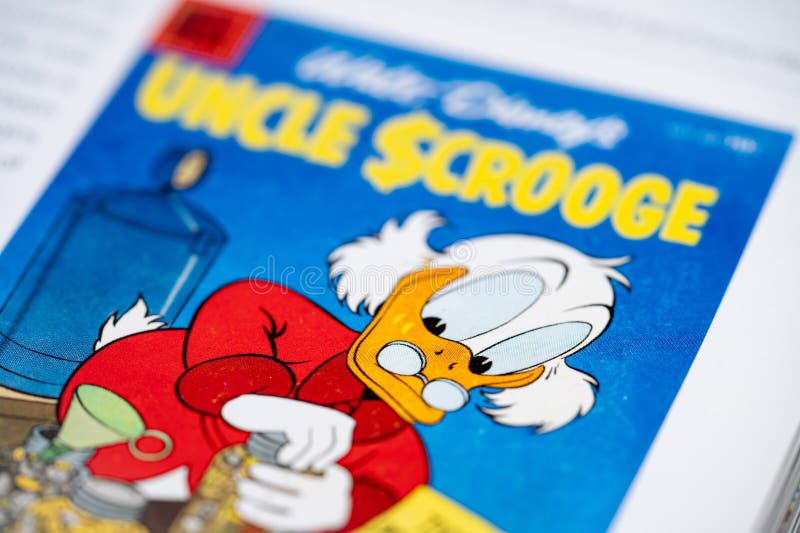 The Second-Richest Duck from a Comic Book. Editorial Image - Image of ...