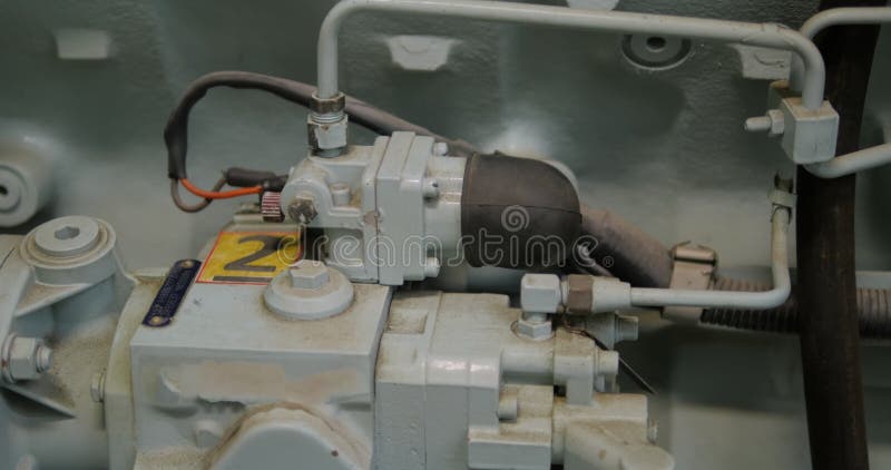 Diesel Generator Set. Diesel Generator Engine Stock Video - Video of ...