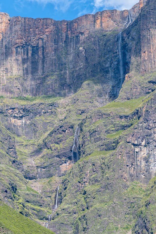 Tugela Falls stock photo. Image of water, nature, drakensberg - 13814522