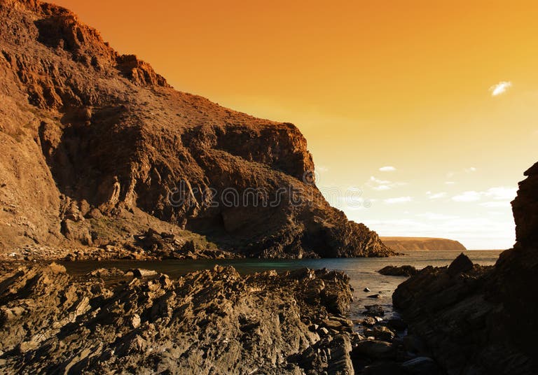 Second Valley Sunset stock photo. Image of summer, scenic - 2230218