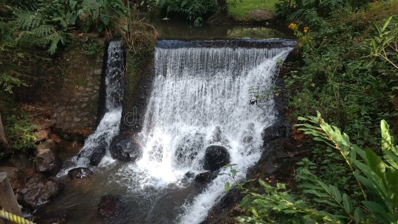 Second waterfall stock image. Image of river, nature - 96899987
