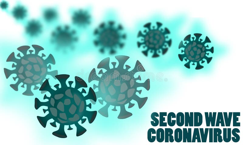 Second Wave Coronavirus Pandemic Outbreak Stock Illustration ...