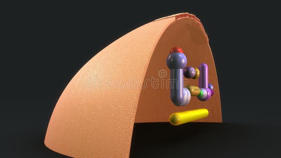 Secondo Sistema Del Messaggero Illustrazione di Stock - Illustrazione ...