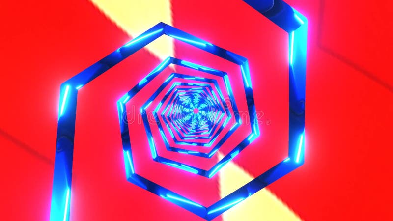 33 Seconds Colorful Spinning Angular Spiral HD Video Stock Video ...