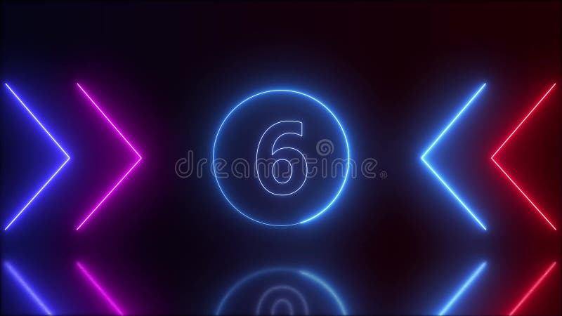 10 Seconds Countdown Timer Animation Stock Footage Video Of Font