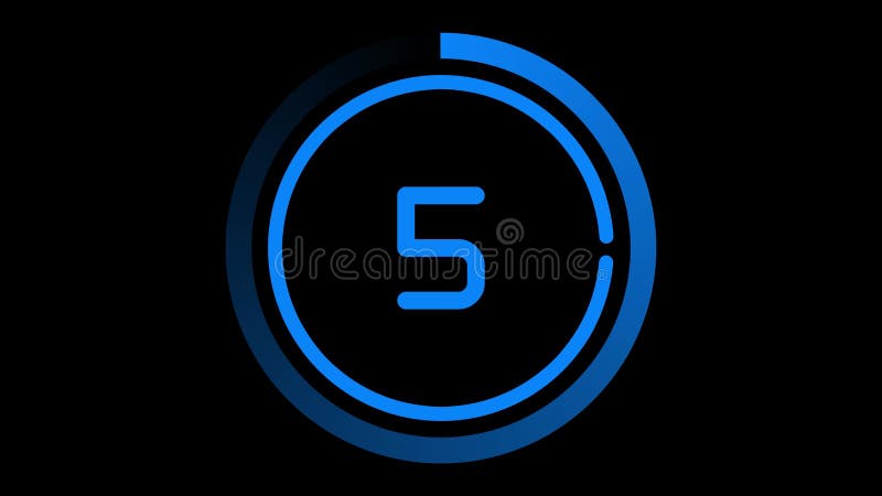 Countdown Timer Motion Countdown Green Screen Video. 4k Video Countdown ...