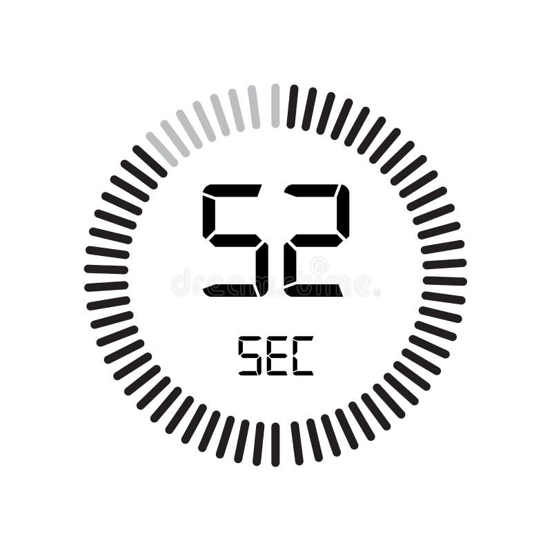 The 13 Seconds Icon Digital Timer Clock And Watch Timer Countdown