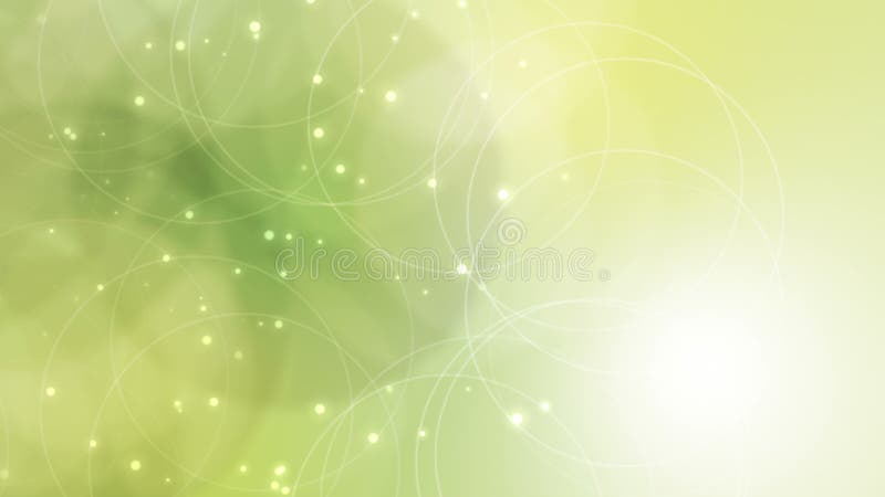 Circles Green Background Loop Stock Footage - Video of decoration ...