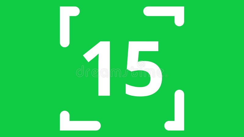 30 Seconds Timer Animation with Snake Game Effect Forming a Square ...