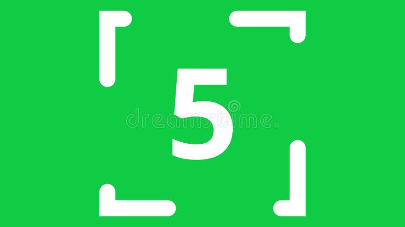 10 Seconds Timer Animation with Snake Game Effect. Stock Video - Video ...