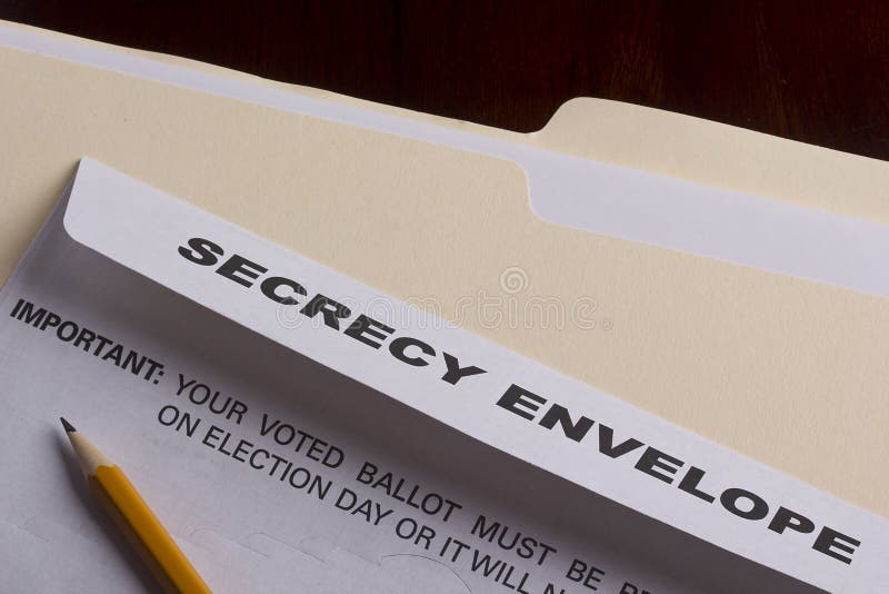 Secrecy envelope stock image. Image of elections, party - 29122635