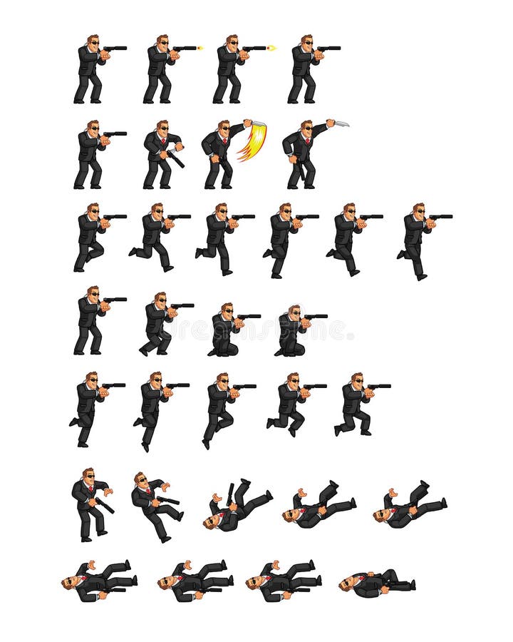 Gun Sprite Stock Illustrations – 87 Gun Sprite Stock Illustrations ...