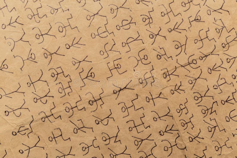 Secret code dancing men stock image. Image of missive - 159164041