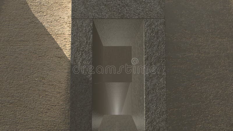 Secret Corridor Under the Sphinx, Egypt with Greenscreen Stock Footage ...