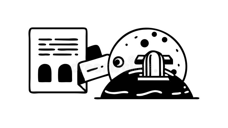 Secret Document Cave, Hidden Knowledge Portal, Vector Design Generative ...