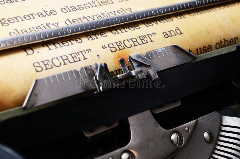 Secret document stock image. Image of antique, privacy - 166806811