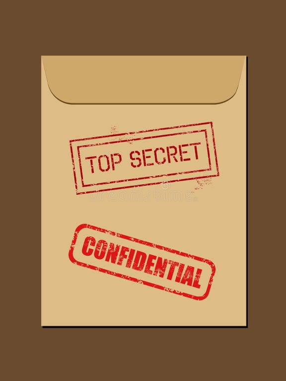 Secret documents stock vector. Illustration of design - 19414440