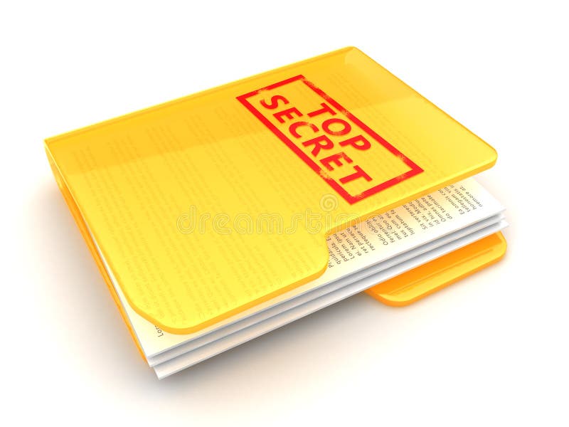 Secret documents stock illustration. Illustration of document - 77919043