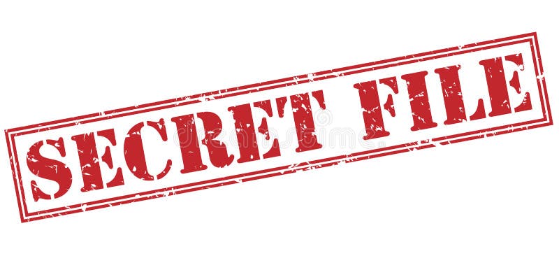 Secret file red stamp stock illustration. Illustration of background ...