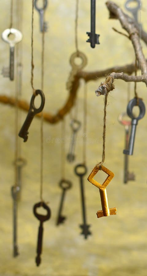 The secret key stock image. Image of card, closeup, light - 30874093