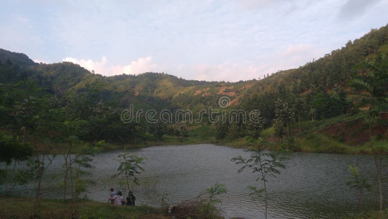 Secret lake in the hill stock photo. Image of marsh - 201029064