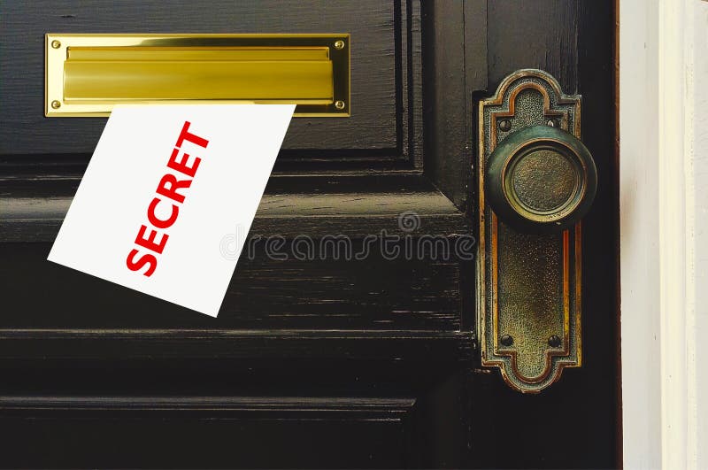 Secret Letter stock image. Image of envelope, official - 1649919