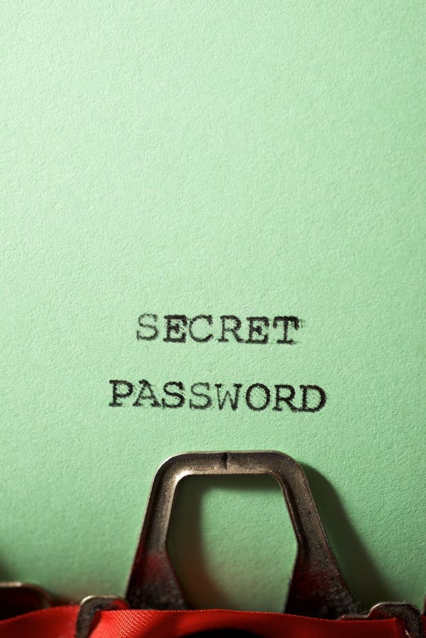 Secret password concept stock photo. Image of motivational - 189526556