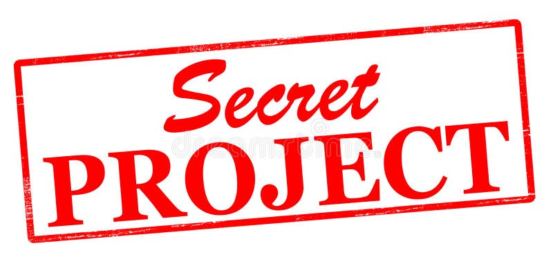 Secret project stock illustration. Illustration of hidden - 92047476