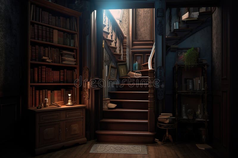Secret Room: Create a Set of Images that Showcase a Mysterious, Hidden ...