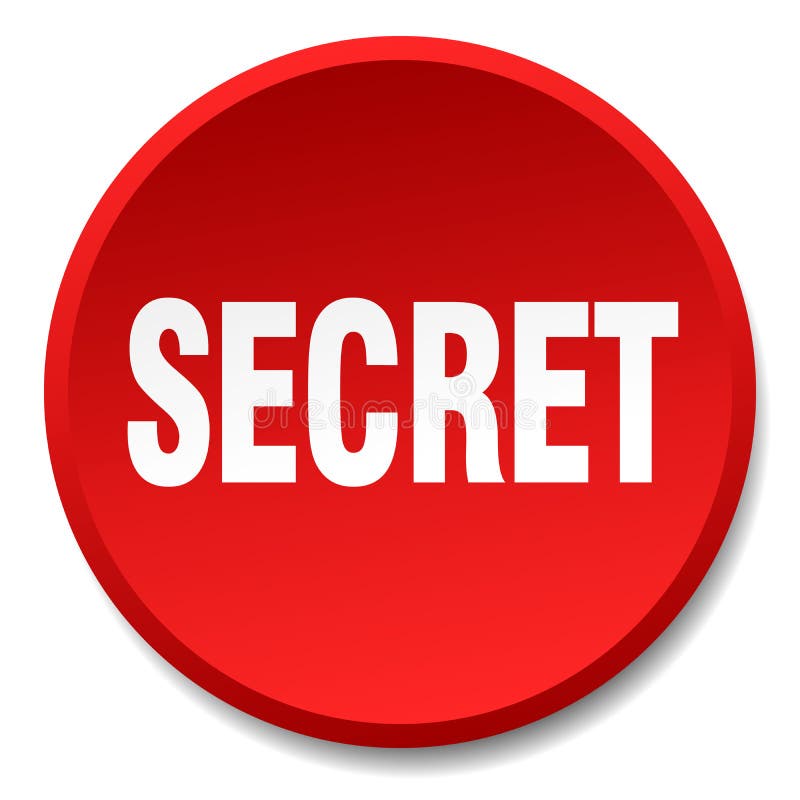 Top secret button stock vector. Illustration of modern - 120309395