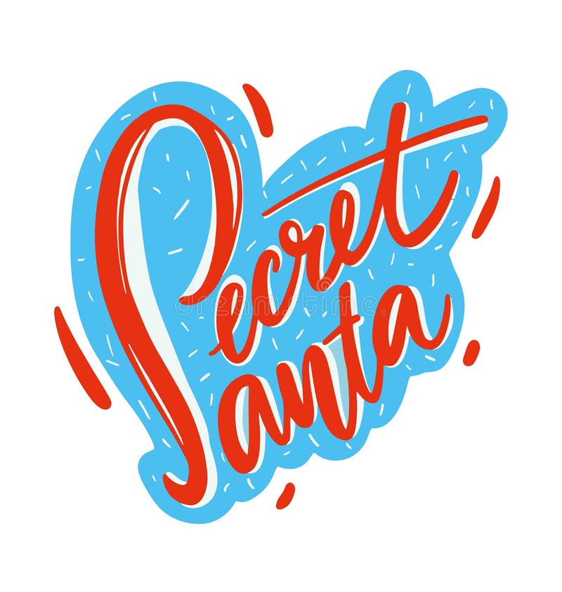 Secret Santa Stock Illustrations – 2,504 Secret Santa Stock ...