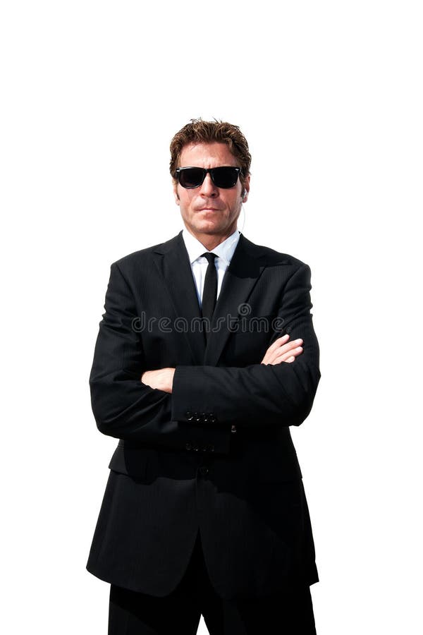 Secret Service Man stock image. Image of person, guarding - 17371367