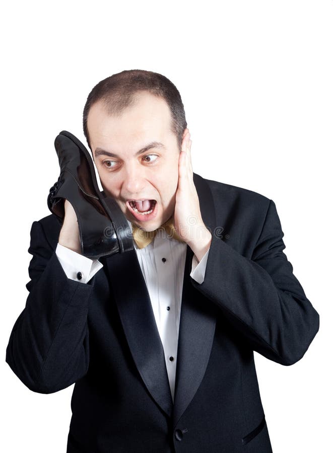 Secret Agent Pose stock image. Image of male, hair, draw - 14913839