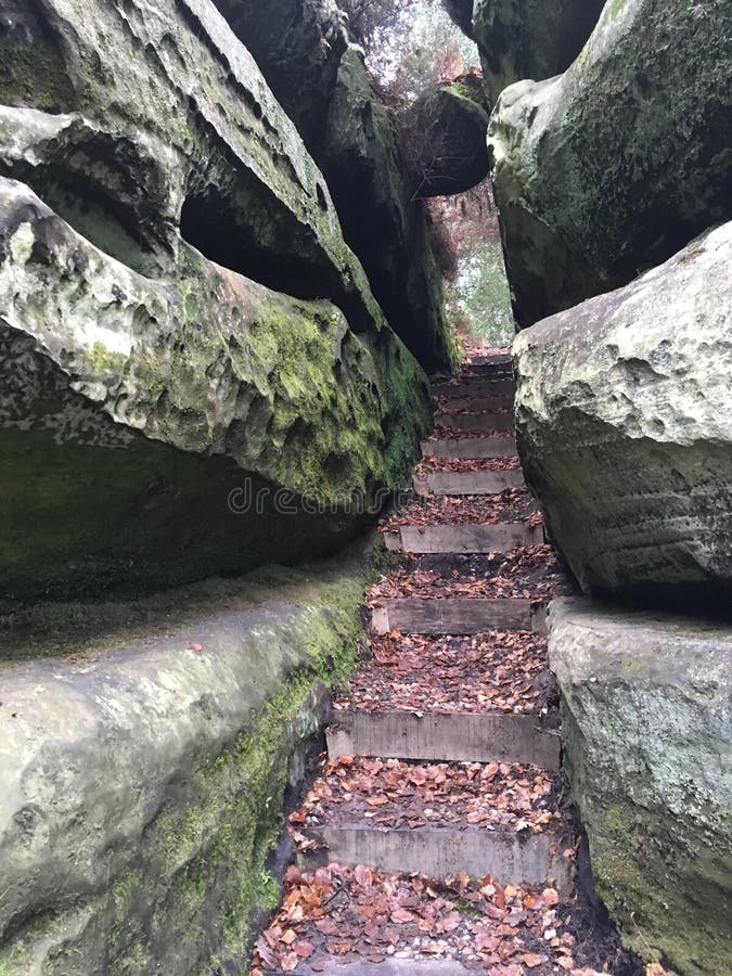 Secret Stairway stock image. Image of fantasy, stairway - 86021447