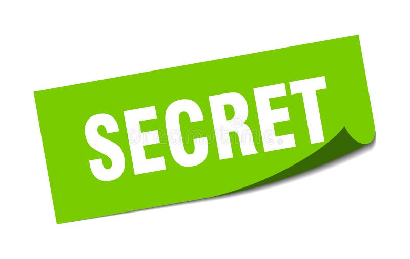 Top Secret. Sticker for Social Media Content. Vector Hand Drawn ...