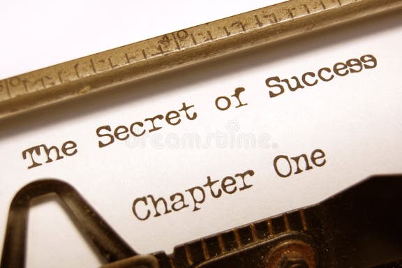 The secret of success stock image. Image of story, sensation - 13575693