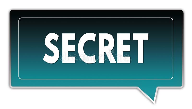Secret Text Message On Hovering Blue Cloud Stock Illustration Illustration Of Type Writing