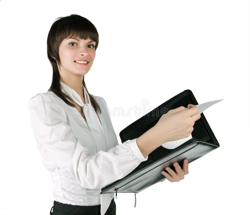 Secretary stock image. Image of fine, beautiful, colleague - 11874877
