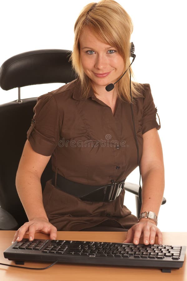 Secretary stock image. Image of looking, corporate, light - 20282569