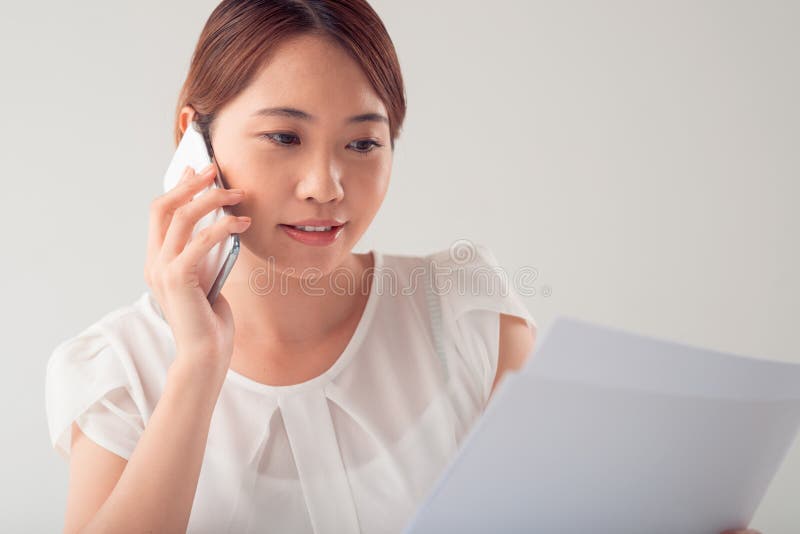Secretary stock photo. Image of looking, communication - 59073478