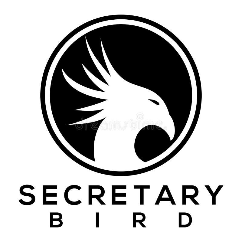 Secretary Head Logo Design Icon Stock Vector - Illustration of african ...