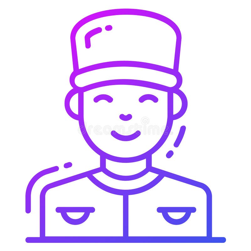 Secretary Icon, Single Avatar Vector Illustration Stock Vector ...