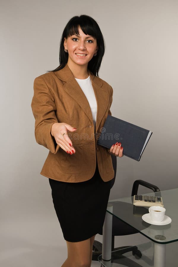 Secretary in a office stock photo. Image of coworker - 17726064