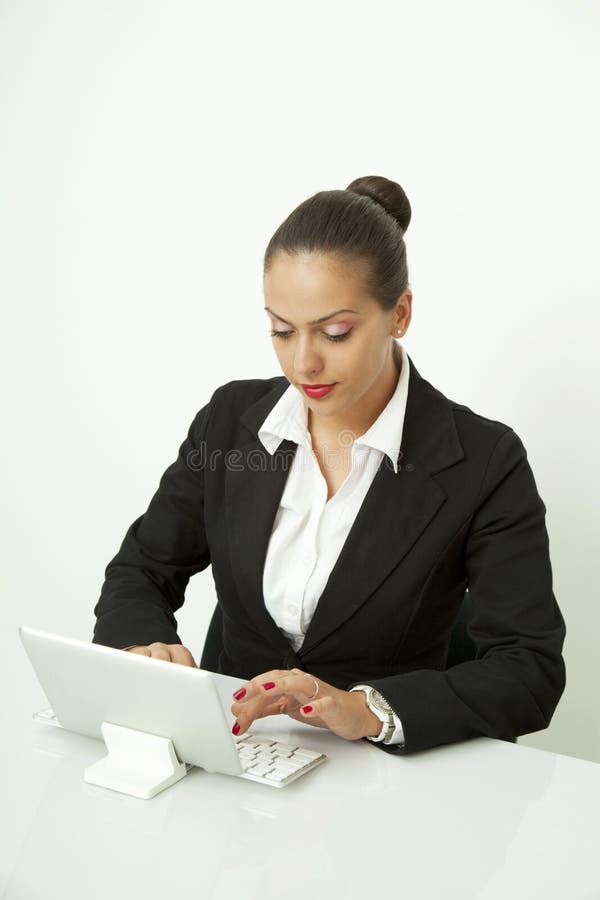 Secretary in the Office stock image. Image of collar - 60271005