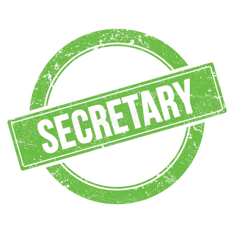 Secretary Stamp Stock Illustrations – 773 Secretary Stamp Stock ...